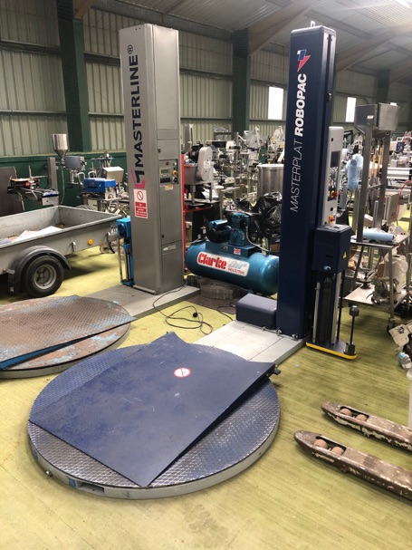 Used Pallet Wrapping Machine Robopac